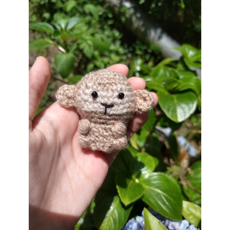 Chaveiro macaco macaquinho de crochê | Shopee Brasil