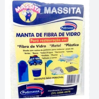MANTA FIBRA DE VIDRO 300G MASSITA | Shopee Brasil