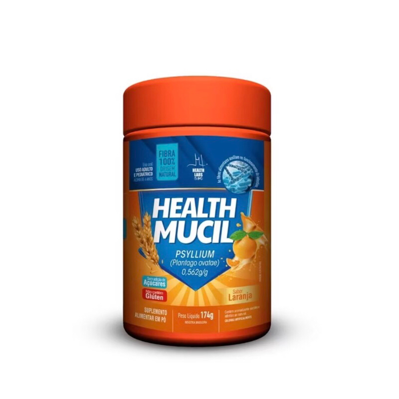 Psyllium Health Mucil em pó 174 gramas | Shopee Brasil