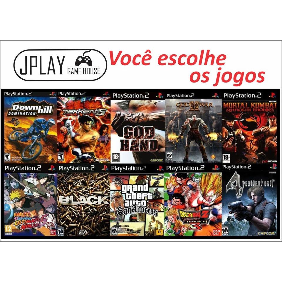 Jogos de Ps2, kit com 10 unidades | Shopee Brasil