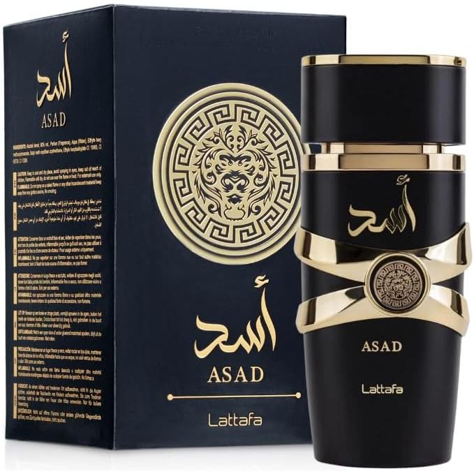 Perfume Lattafa Asad Eau de Parfum Masculino 100ML | Shopee Brasil