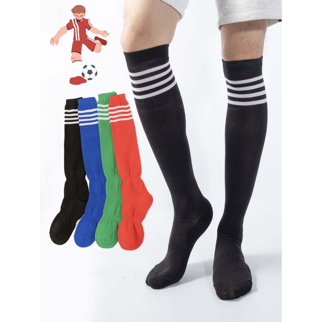 Kit 12 Pares de Meiao Futebol Esporte Adulto Jogador Profissional Cano Alto Society 39-46 ...