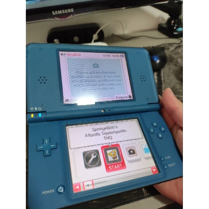Nintendo DSI XL + R4 com jogos | Shopee Brasil