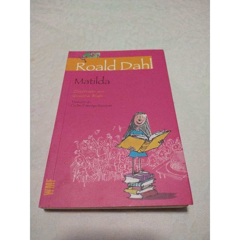 Livro Matilda Roald Dahl | Shopee Brasil