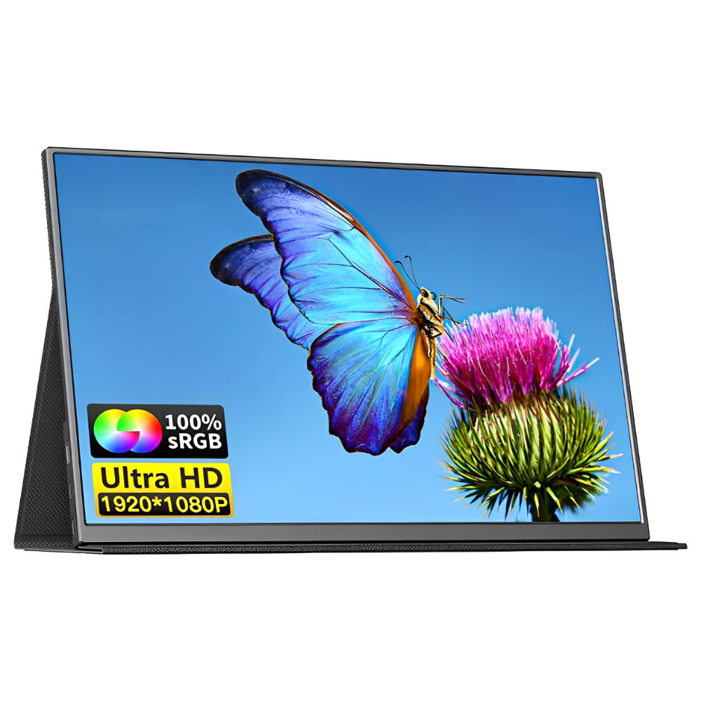 Monitor Portátil Ultra Sllin Viagens Trabalho Computador 110v/220v MTM ...