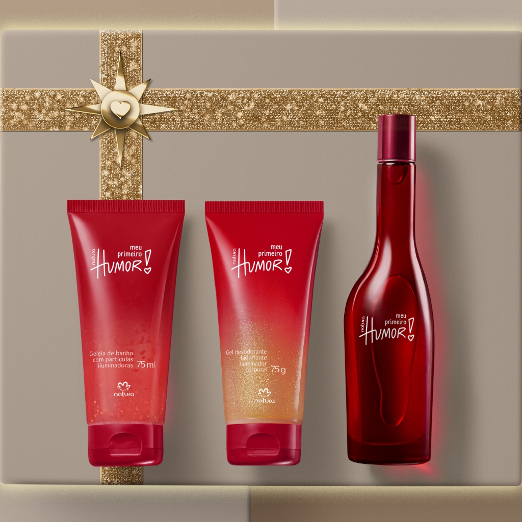 Presente natura meu primeiro humor feminino desodorante colônia ...