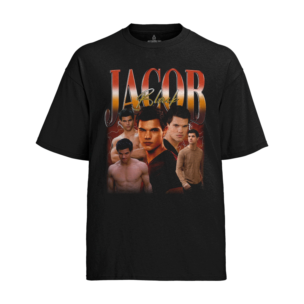 Camiseta Graphic Tee Tshirt Jacob Black Taylor Lautner Crepusculo 1 ...