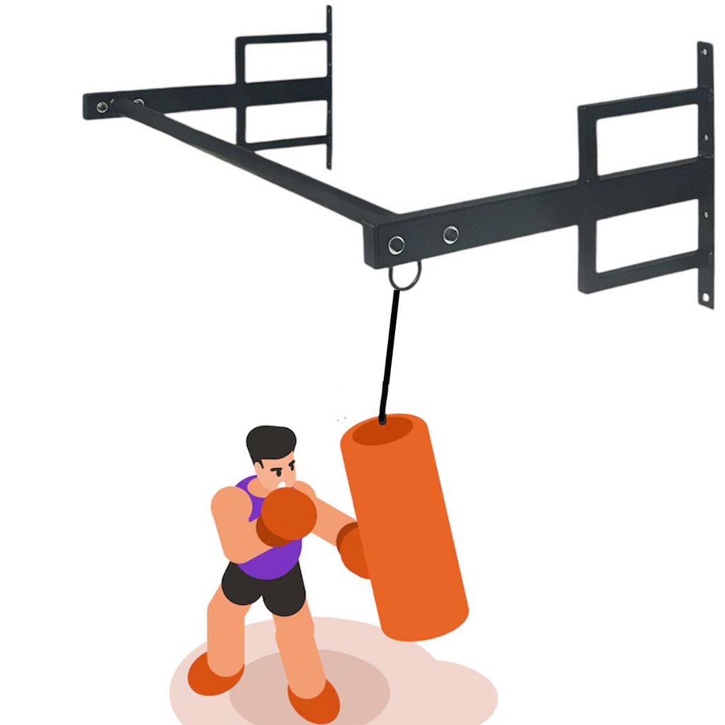 Barra Parede Fixa Para Treinar Musculação Pull Up e Funcional | Shopee ...