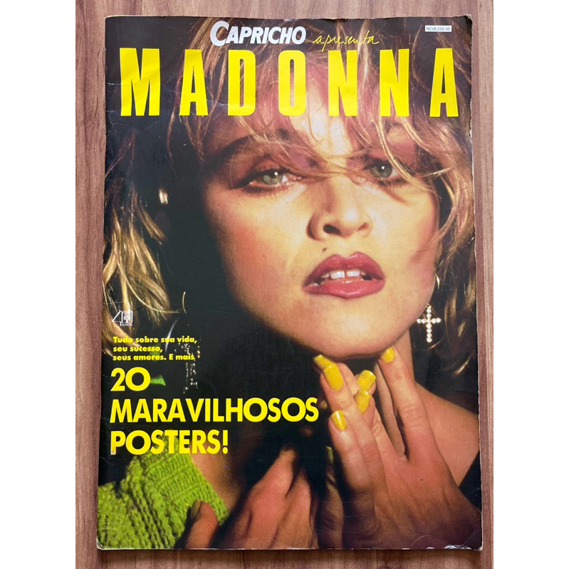 Madonna Revista Especial Capricho | Shopee Brasil