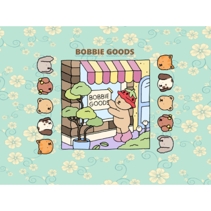 BOBBIE GOODS - 30,50,100,130 folhas - 180G - CAPA DURA - COLORING BOOK ...