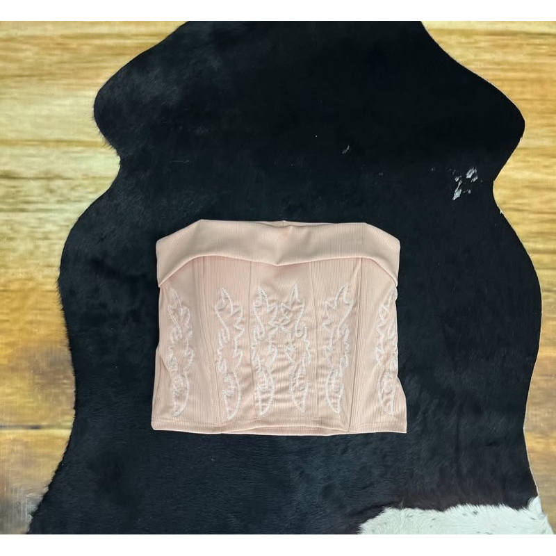 corselete bordado | Shopee Brasil