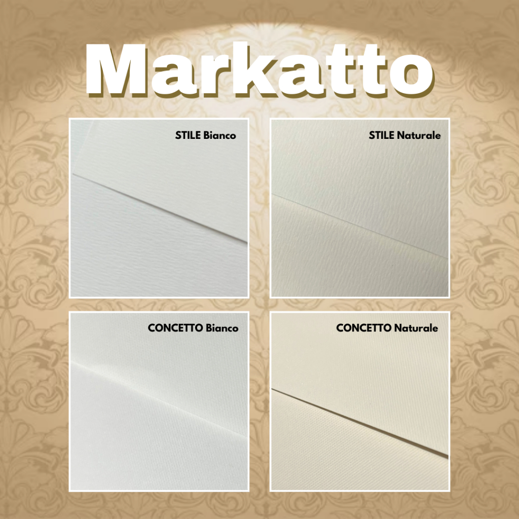 Papel Markatto 120g 170g 250g 320g (Texturizado) Stile - Concetto - Bianco - Naturale (A4 32x33 ...