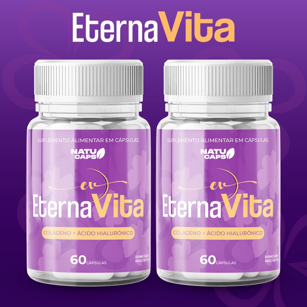 Eterna Vita - 120 cápsulas - Fórmula Avançada | Shopee Brasil