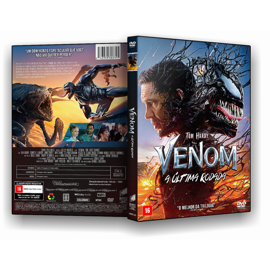 DVD - Venom: A Última Rodada (2024) | Shopee Brasil