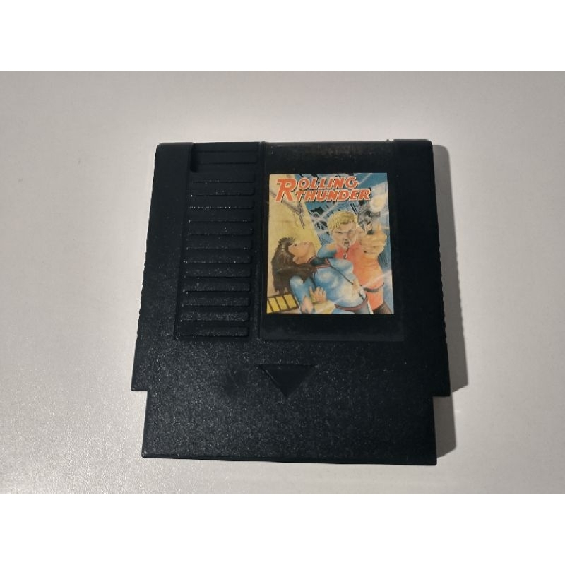 Cartucho paralelo chipado padrão Nes 72 pinos Gradiente - Rolling Thunder | Shopee Brasil