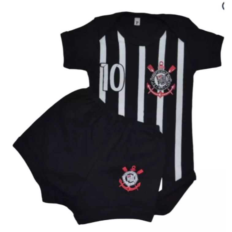 Body Bebe Mesversario Infanti Times Futebol | Shopee Brasil
