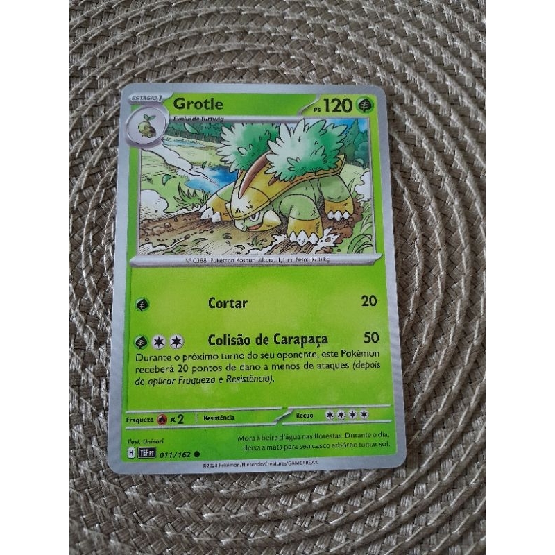 Carta Pokemon Grotle Original NM | Shopee Brasil