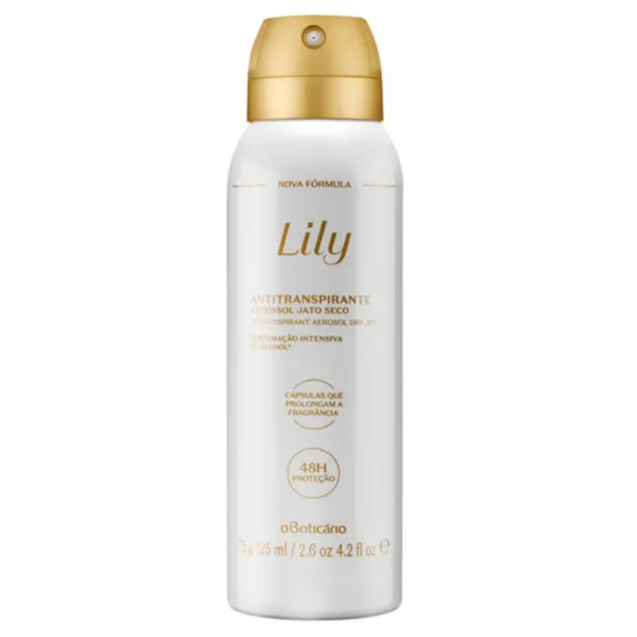 Desodorante Antitranspirante Aerosol Lily Elysée Seduction Eudora H ...