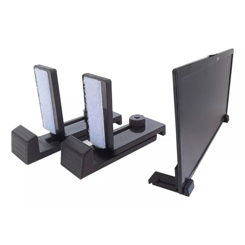 Suporte De Mesa V3 Para Tv E Monitor De 12 Até 43 Polegadas Ajustável ...