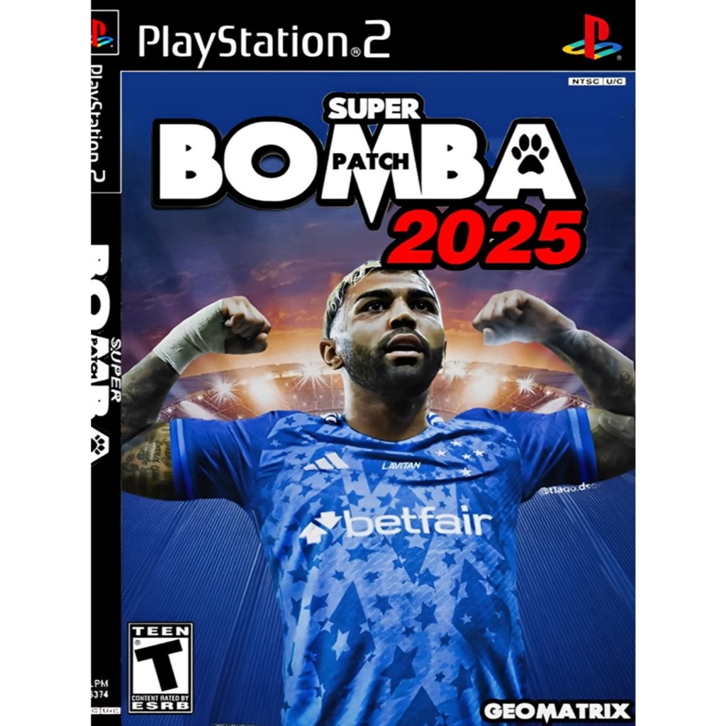 Super bomba patch 2025 Gabigol joão guilerme ps2 | Shopee Brasil