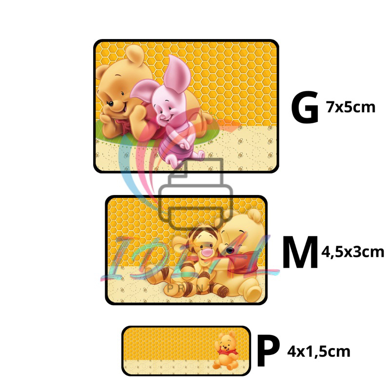 kit etiqueta escolar ursinho pooh | Shopee Brasil