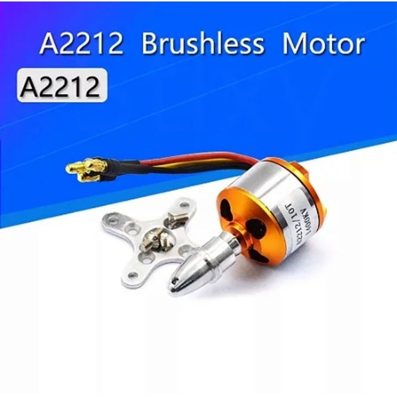Motor A2212 1400kv Brushless Aeromodelo Asa | Shopee Brasil