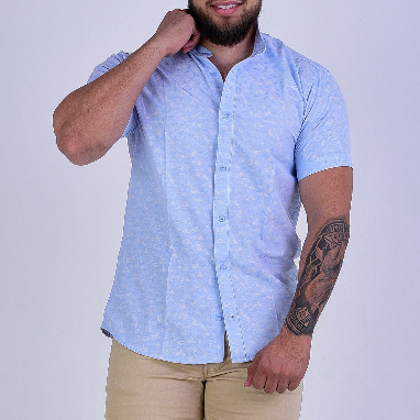 Kit 4 Camisa Gola Padre Masculina Premium Lisa Xadrez Estampada Riscada ...