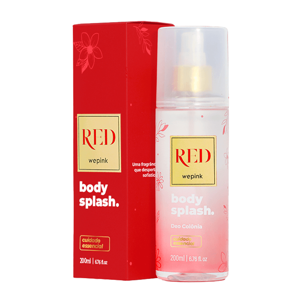 Body Splash Red Desodorante Colônia 200ml – Wepink | Shopee Brasil
