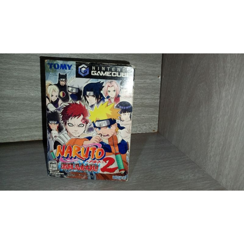 Naruto Gekitou ninja taisen 2 original Nintendo GameCube Wii | Shopee Brasil