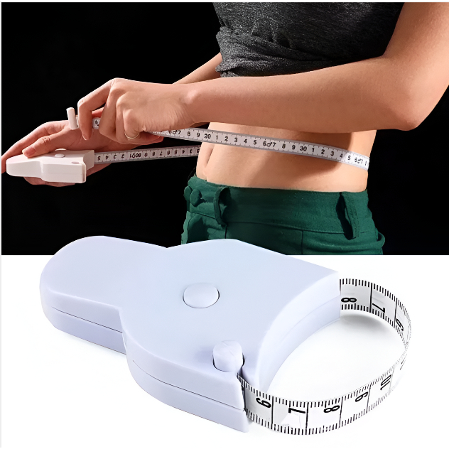 Fita Métrica Telescópica Medidor Abdominal - 150cm | Shopee Brasil