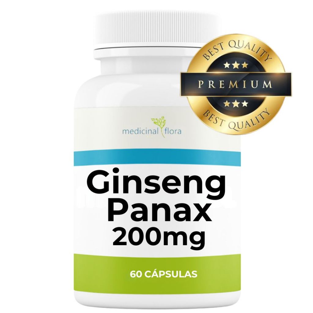 Ginseng Panax 200mg - 60 Cápsulas | Shopee Brasil