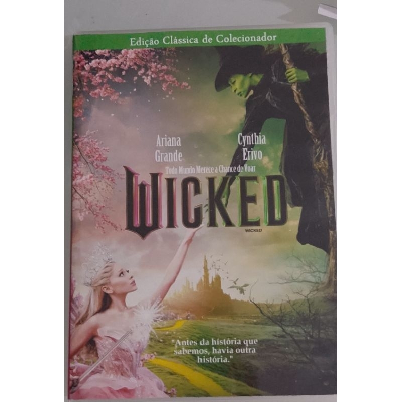 DVD WICKED EDIÇÃO COLECIONADOR. | Shopee Brasil