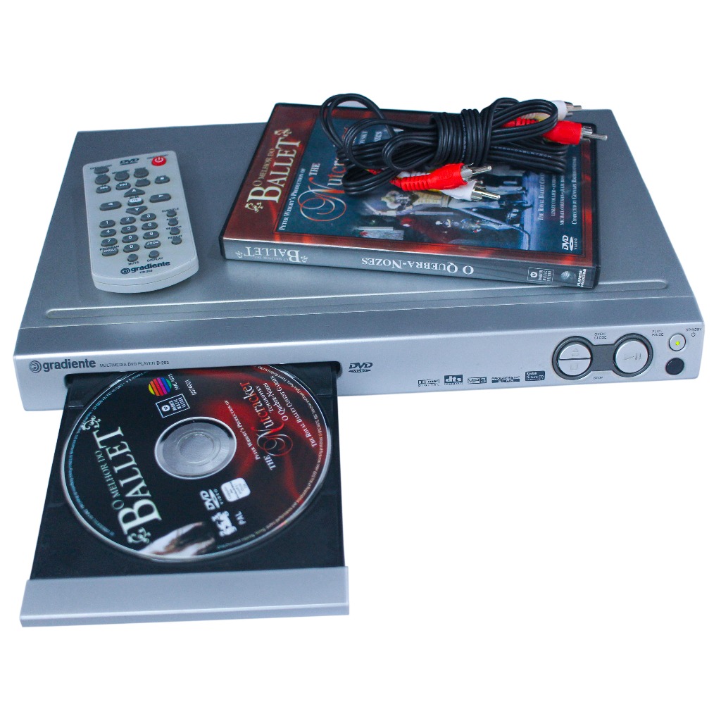 Aparelho De Dvd Player Gradiente D203 super video | Shopee Brasil
