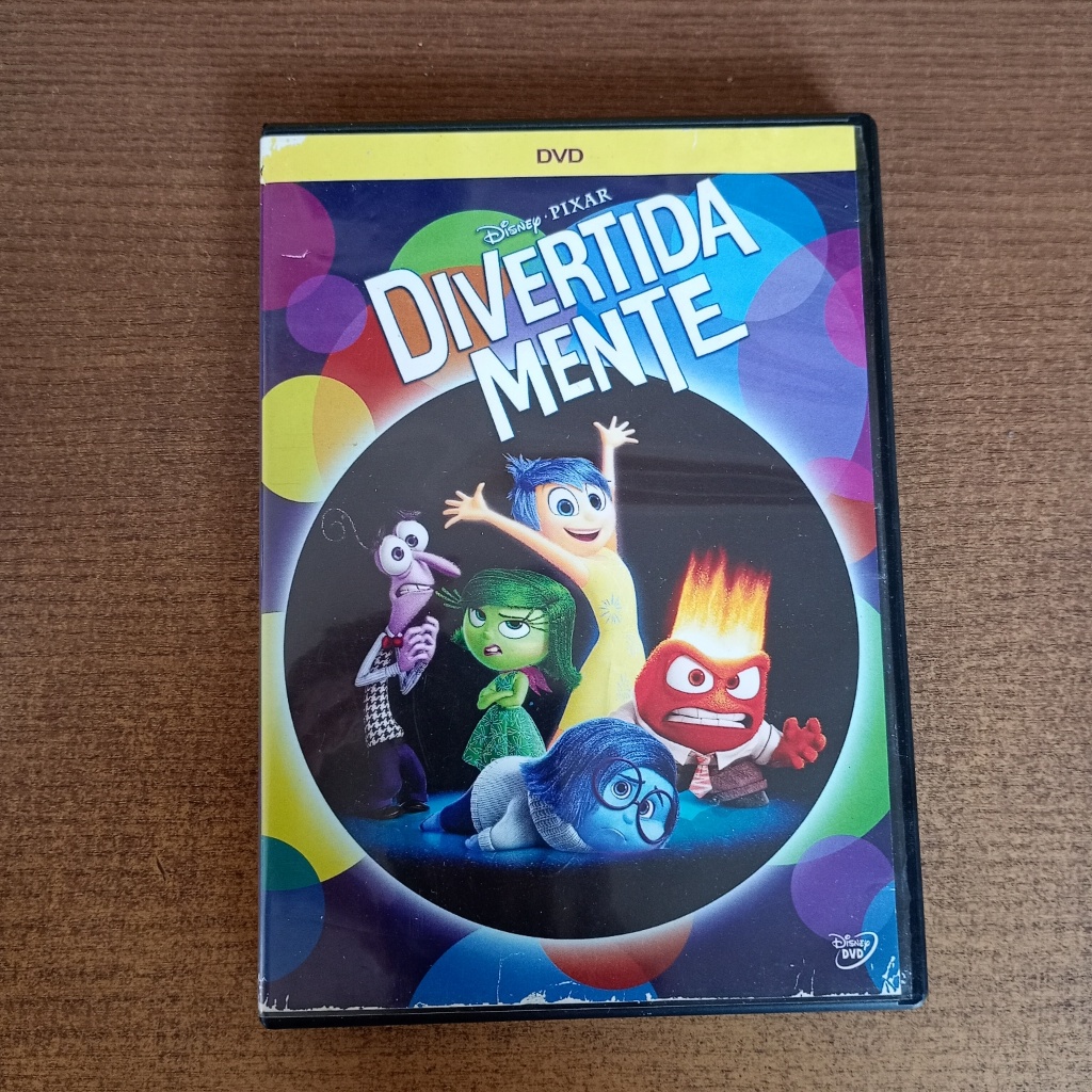 DVD Divertida Mente (2015) Original Disney Pixar | Shopee Brasil