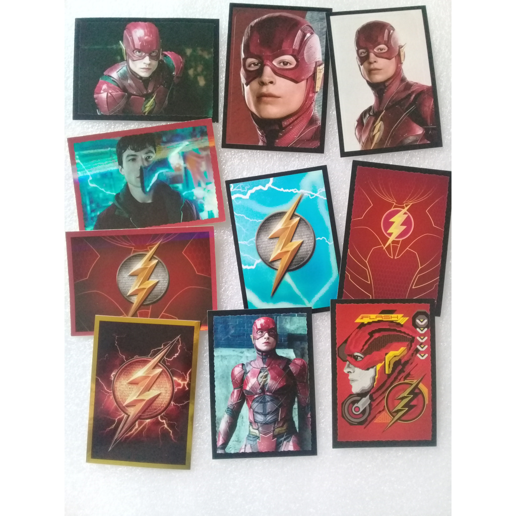 20 figurinhas do Flash Ezra Miller do álbum Liga da Justiça 2017 ...