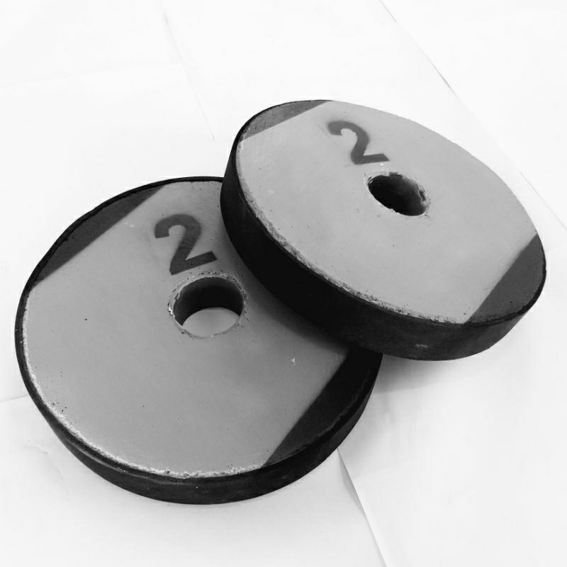 Anilhas 2kg o Par - Anilhas Artesanaiss | Shopee Brasil