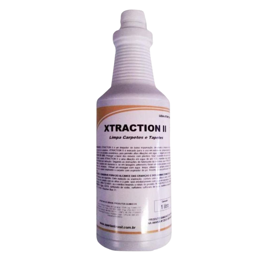 Xtraction Ii Detergente Para Estofado E Carpetes 1 Litro Concentrado ...