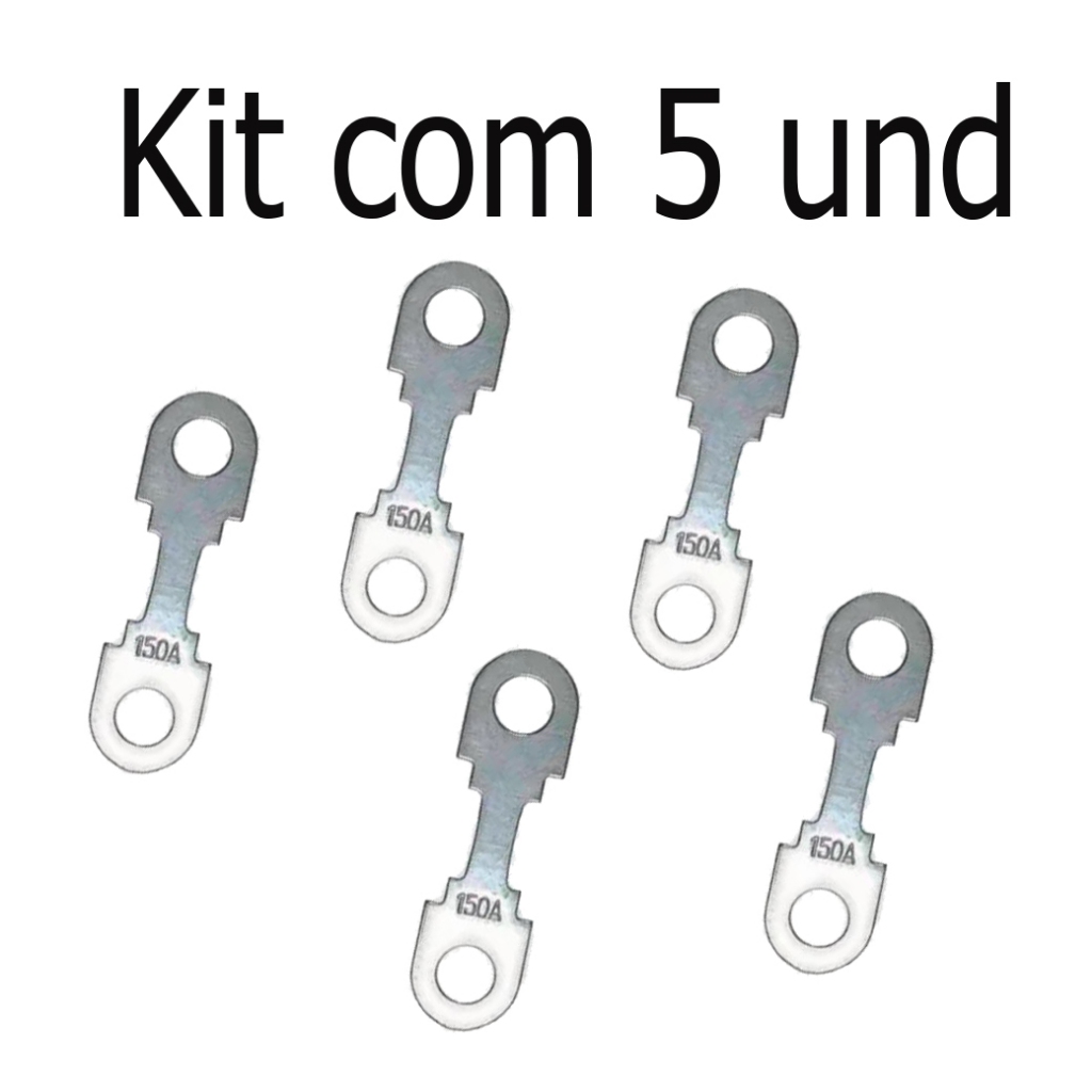 FUSIVEL DE CINTA AMS - VÁRIAS AMPERAGENS KIT COM 5 PEÇAS | Shopee Brasil