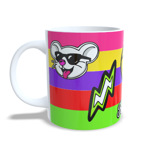 Caneca Xicara Novos Elementos dos Rosa Emily Vick Robson Rato Void Raio ...