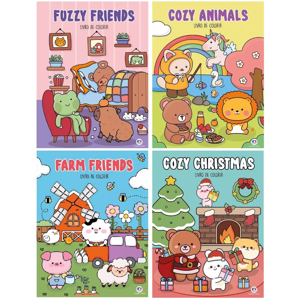 Kit 4 Livros de Colorir Bobbie Goods | Shopee Brasil