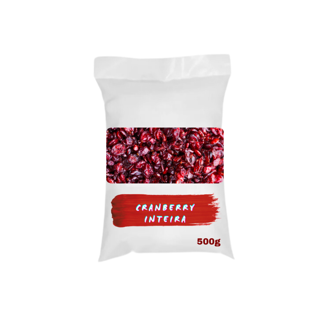 Cranberry Inteira Desidratada, 500g | Shopee Brasil