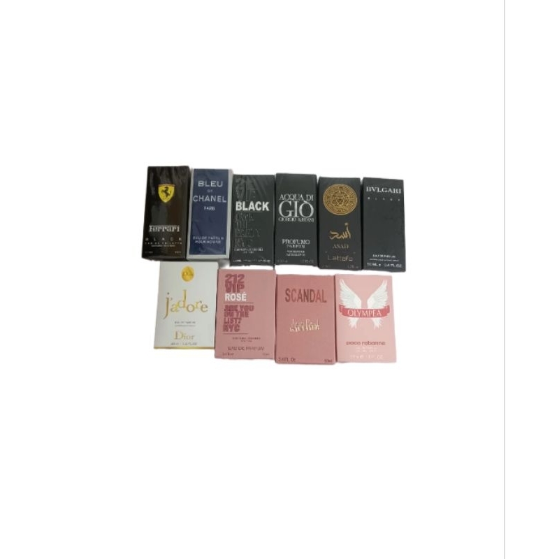 Revender 10 Perfumes 50ml em base de óleo l | Shopee Brasil