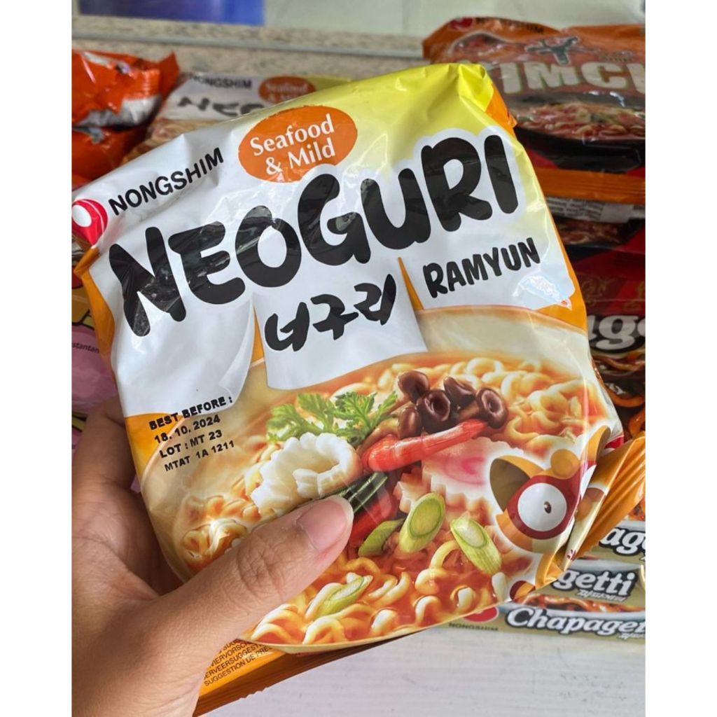 LAMEN NEOGURI NONGSHIM - NEOGURI MILD - PACOTE 120G | Shopee Brasil