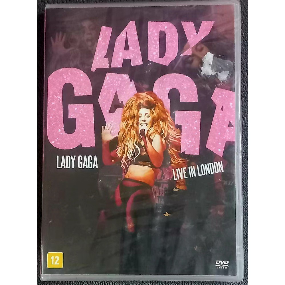 DVD Lady Gaga (Live in London) - LACRADO | Shopee Brasil