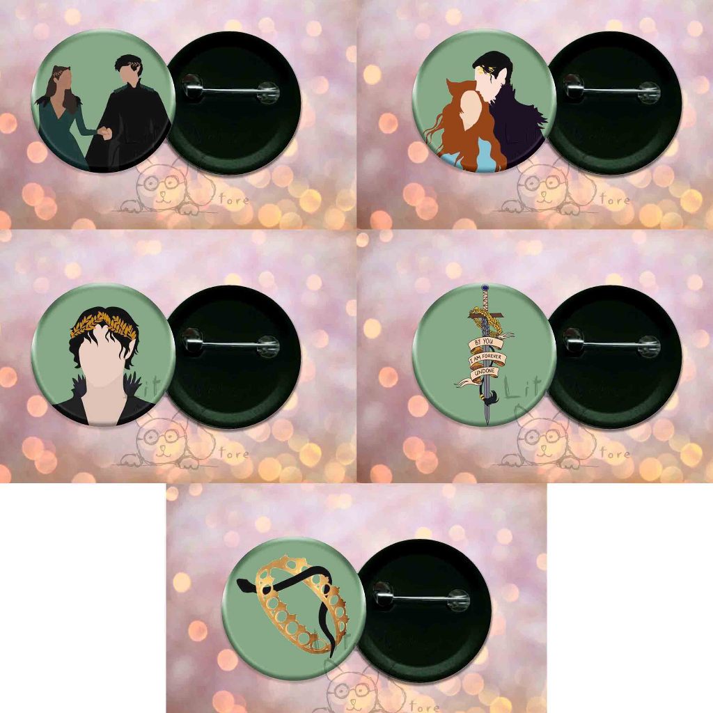 Botton 3,5cm O príncipe cruel | Shopee Brasil