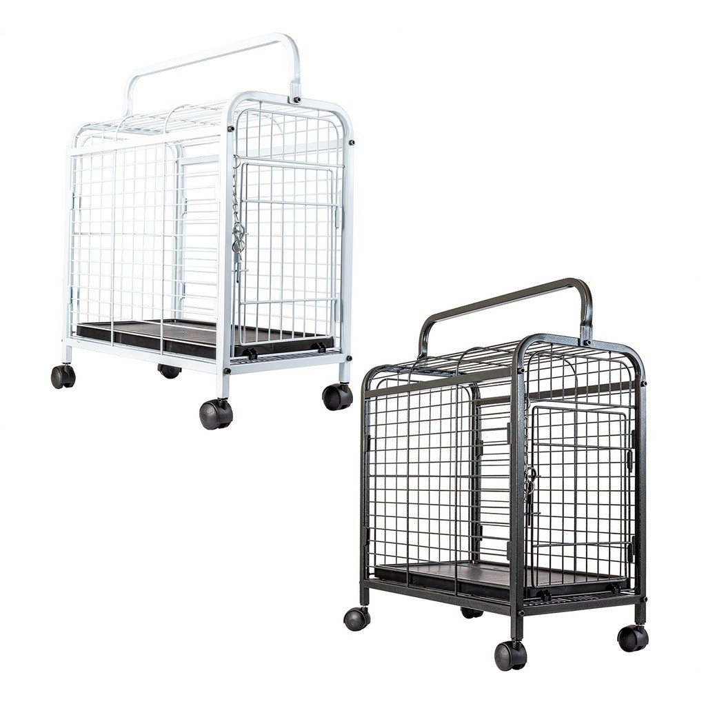 Gaiola De Transporte Animais Portátil Pets Leva Pet Com Rodinhas ...