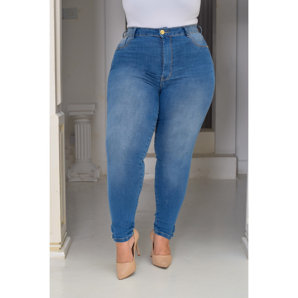Calça Jeans Feminina Sol Jeans . | Shopee Brasil
