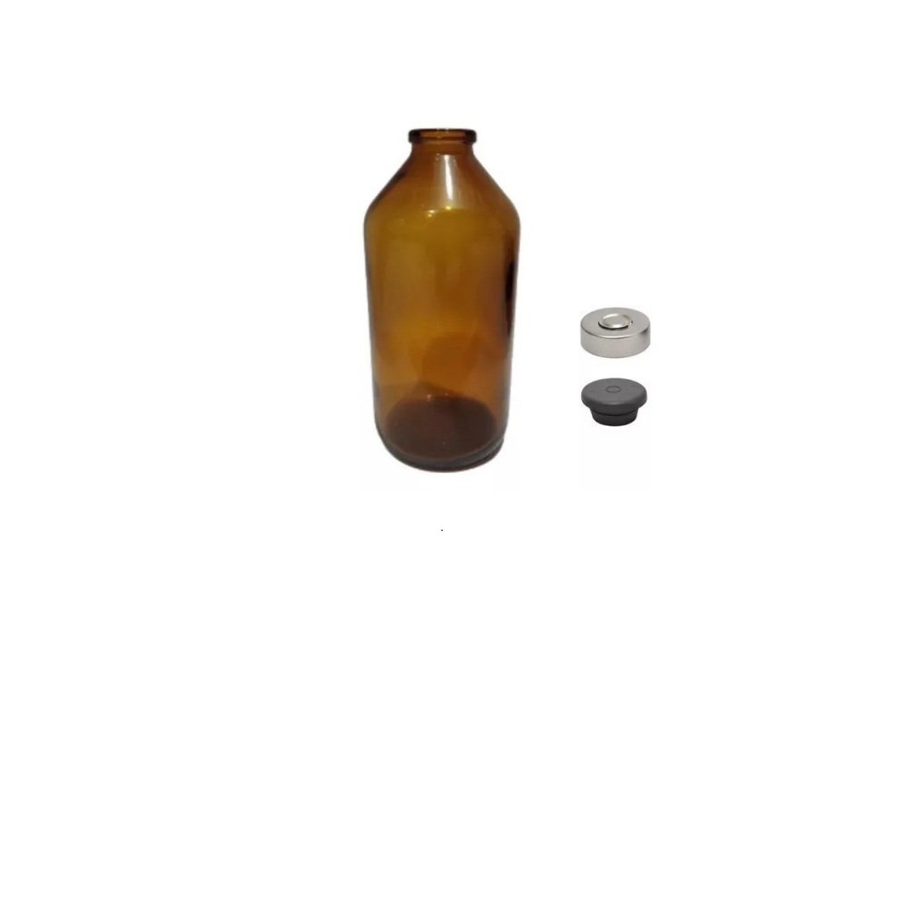 Frasco de Vidro injetavel penicilina 30 ml Ambar tampa borracha pct 20 ... Frasco de Vidro injetavel penicilina 30 ml Ambar tampa borracha pct 20 ...