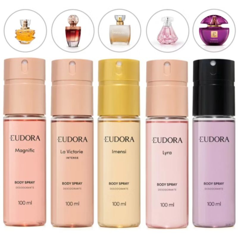 Body Splash Eudora 100ml / Lyra/ Eudora/Imensi e Magnific | Shopee Brasil