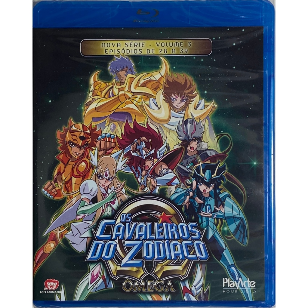 Os Cavaleiros Do Zodíaco - Ômega – 1ª Temporada - Volume 3 (Blu-ray Lacrado Original) | Shopee ...
